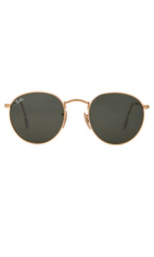 Ray-Ban - Round Metal Sunglasse