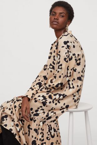 H&M - Long twill dress