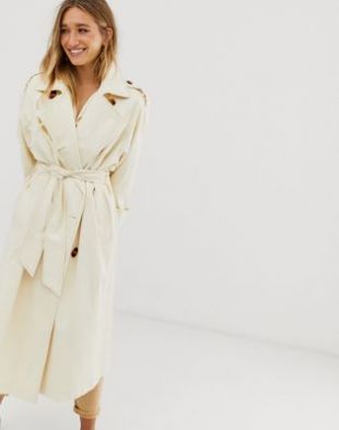 ASOS DESIGN - Longline Trench Coat