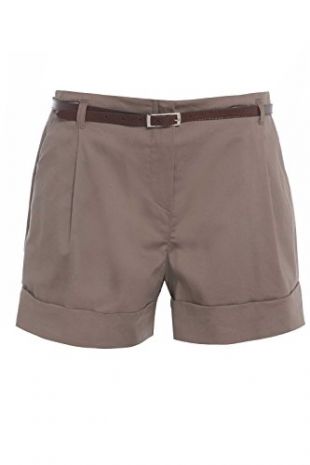 miss skinny - Brown Shorts