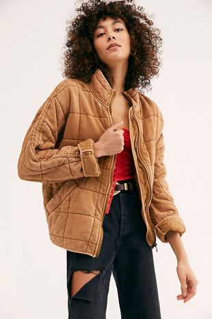 Free People - Dolman Quilted Jacket