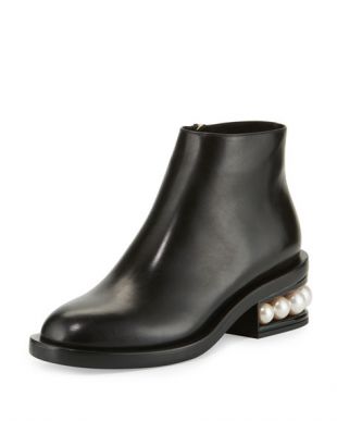 Nicholas Kirkwood - Casati Faux Pearl-Heeled Boots