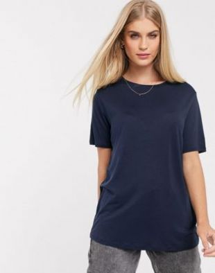 ASOS DESIGN - Navy T Shirt
