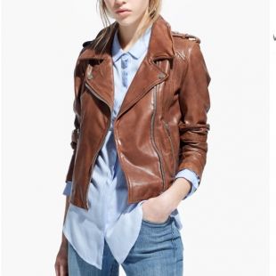 Mango - Leather Jacket