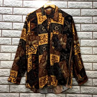 GoCruz - Vintage 90s Abstrack Artwork Royalty Classic Novelty Baroque ...