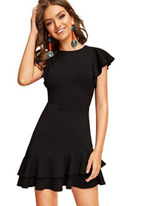 floerns - Layered Ruffle Dress