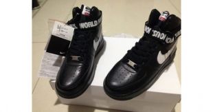 Nike - Supreme Air Force 1 High Black