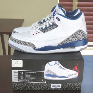 air jordan - AIR JORDAN 3 TRUE BLUE