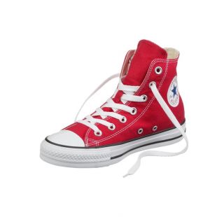 Converse - Chaussures All Star Hi montantes Rouge Converse