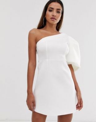 ASOS DESIGN - One Shoulder Dress