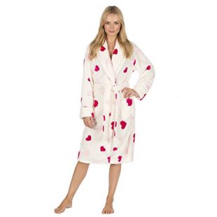 forever dreaming - Heart Print Robe