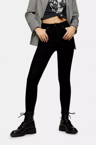 Topshop - Jamie Skinny Jeans Black