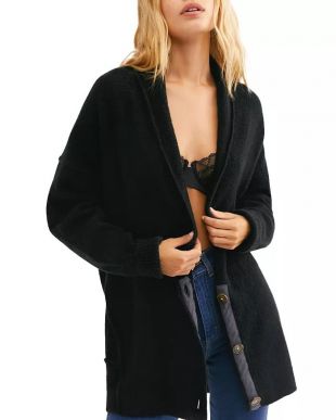 Free People - Black Cardigan