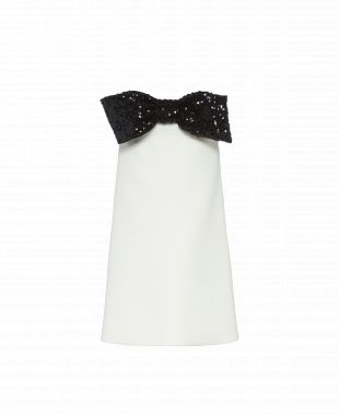 Miu Miu - Tricotine and Sequin Dress