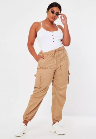 Drawstring Cargo Pants