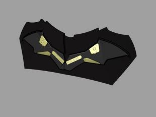 NabooLabs - The Batman 2020 - 3D chest plate armor & emblem batarang ...