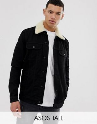 ASOS DESIGN - Black Denim Jacket