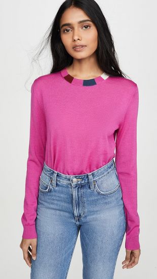 Paul Smith - Pink Collar Pullover