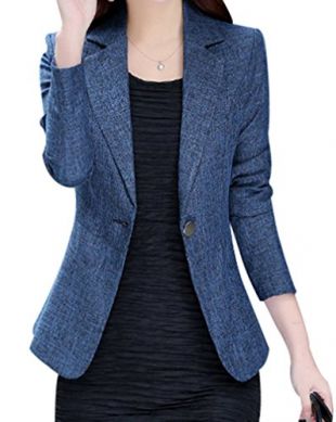 yasong - Long Sleeve Smart Jacket Blazer