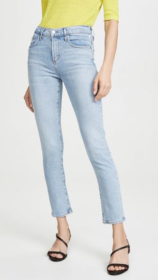 agolde - Toni Mid Rise Skinny Jeans