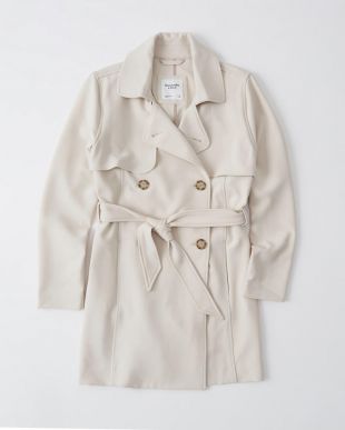 Abercrombie & Fitch - Drapey Trench Coat