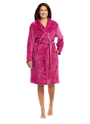 Gloria Vanderbilt - Gloria Vanderbilt Women's Sleep Robe - Comfortable ...