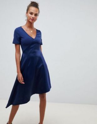 ASOS DESIGN - Midi Dress Blue