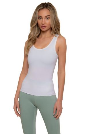 Morgan Stewart Sport - Chalk Tank Top