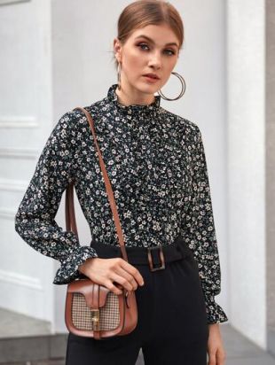 Shein - Floral Top