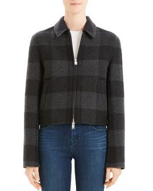 Theory - Zip Check Jacket
