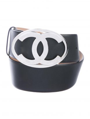 Chanel - Leather CC Belt