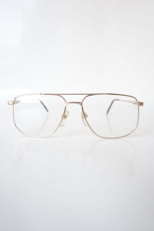 optimode - Mens Double Bridge Aviator Eyeglass Frames