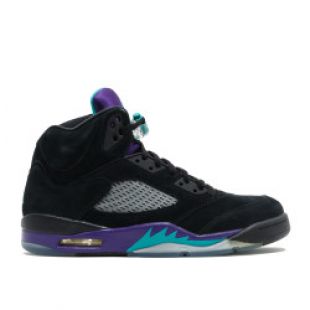 jordan - air jordan 5 retro "black grape"
