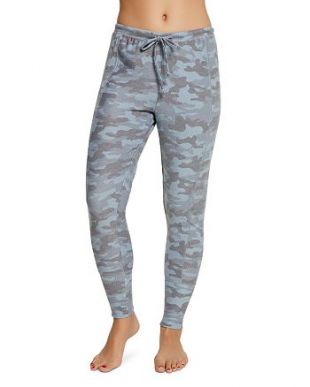 Chaser - Ribbed-Panel Camo Sweatpants