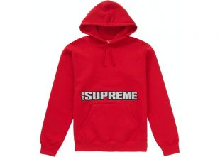 Supreme - Red 'Blockbuster' Hoodie