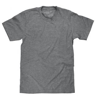 Tee Luv - Graphite Gray Heather T-Shirt - Casual Regular Fit Grey Shirt