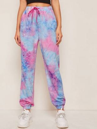 Shein - Tie Dye Sweatpants