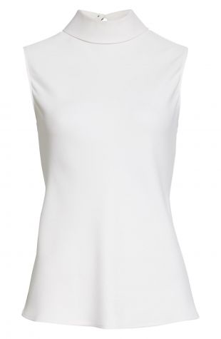 Judith & Charles - Tropea Sleeveless Stretch Silk Top
