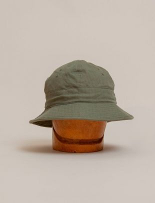 Unbranded - 1940's WWII Herringbone Twill Bucket Hat