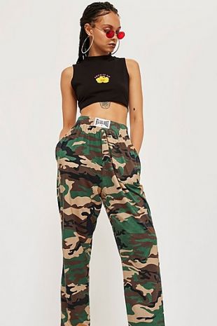 New Girl Order - Camouflage Joggers by New Girl Order