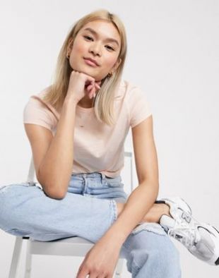 Weekday - Organic Cotton Cropped T-shirt