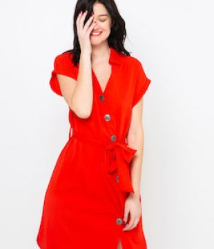 Camaieu - Robe boutonnée