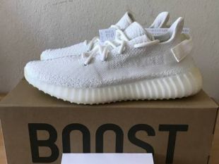 Adidas - yeezy boost white cream