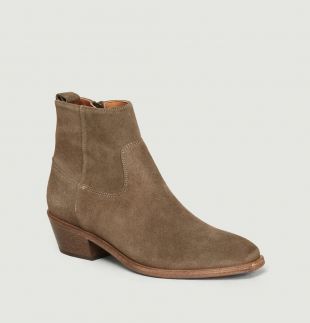 anthology paris - Bottines En Daim