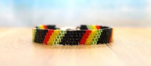 Unbranded - Bracelet Rasta -Slim Rasta Bracelet - Skinny Rasta Bracelet ...
