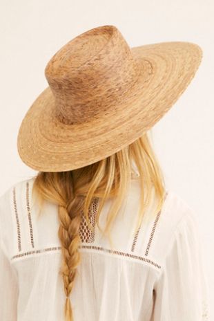 Lack of Colour - Palma Wide Straw Boater Hat