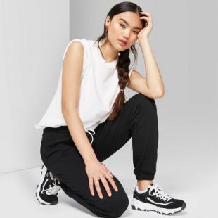 target - Women's High-Rise Vintage Jogger Sweatpants