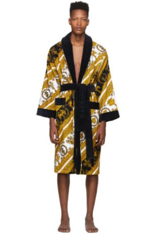 Versace - Yellow Print RObe