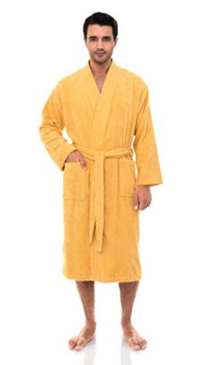 towelselections - Yellow Bathrobe