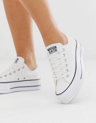 Converse - Chuck Taylor Ox Baskets à Semelle Plateforme